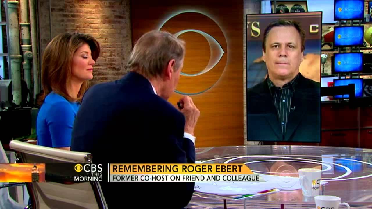 Ebert's former co-host remembers the legendary critic