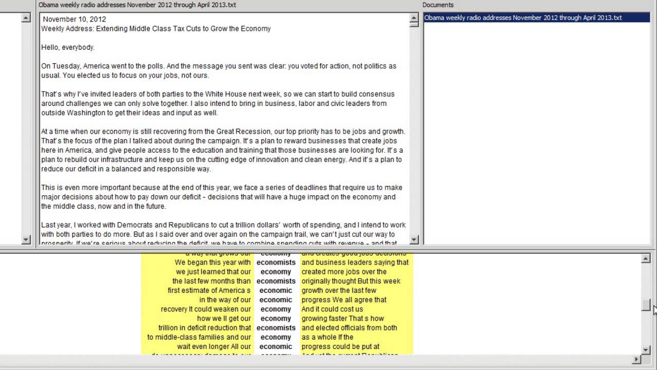 Basic content analysis with Yoshikoder