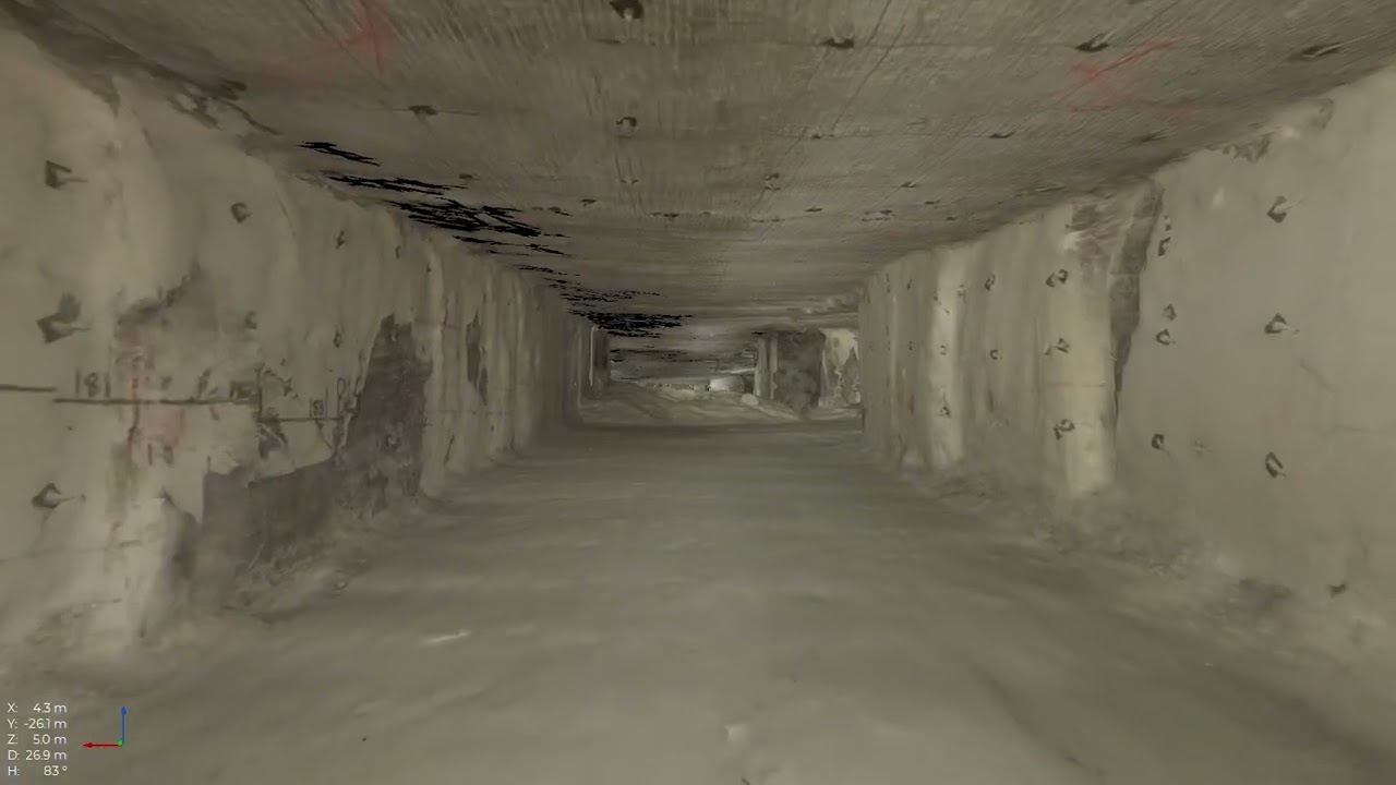 Flyability Cloud's colorization feature - from point cloud to textured mesh