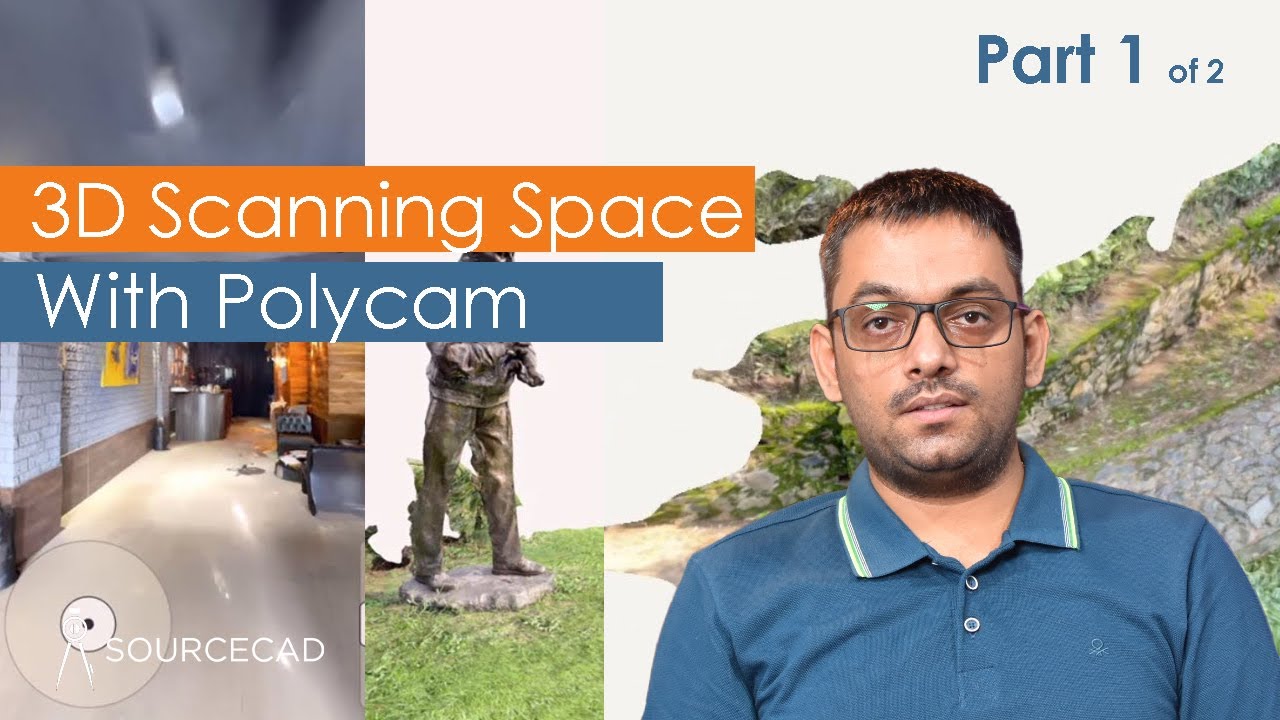 Scan 3D space using Polycam and iPhone using LIDAR - Part 1 of 2
