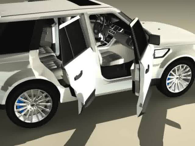 Land Rover Range Rover Sport HSE 3D Model - FlatPyramid