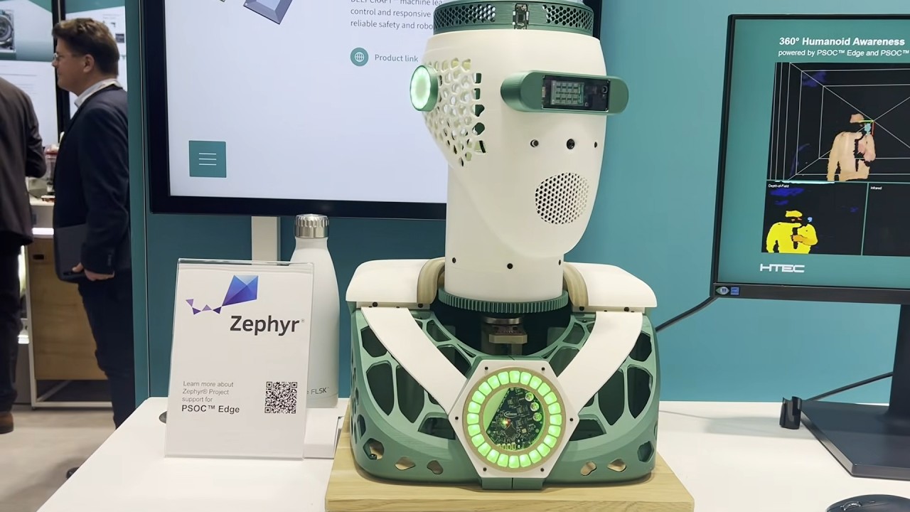 Inside a Humanoid Robot Sensor System at Embedded World 2026