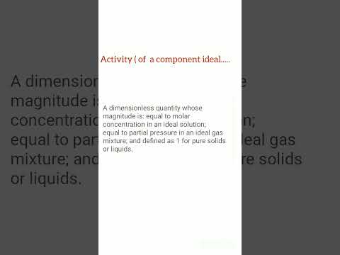 chemistry dictionary words #start with A@ organic chemistry class
