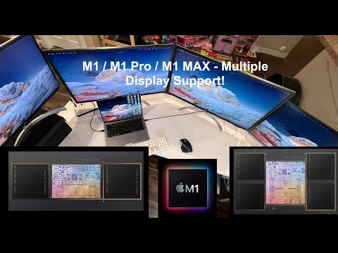 M1 / M1 Pro / M1 Max - Multiple Display Support - Docking Station