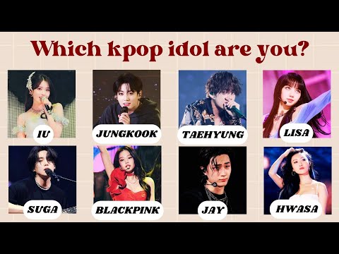 ✨ Which K-pop Idol Are You?! 💕 | Fun Personality Quiz | @quizgalaxtopia