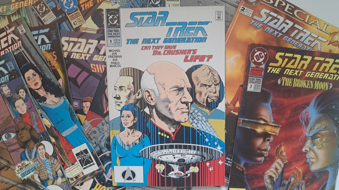 STAR TREK: THE NEXT GENERATION DC Comics HAUL!