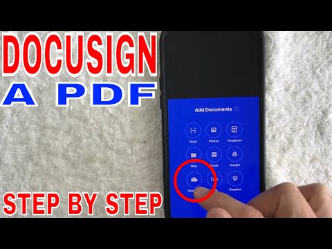 ✅ How To DocuSign A PDF 🔴