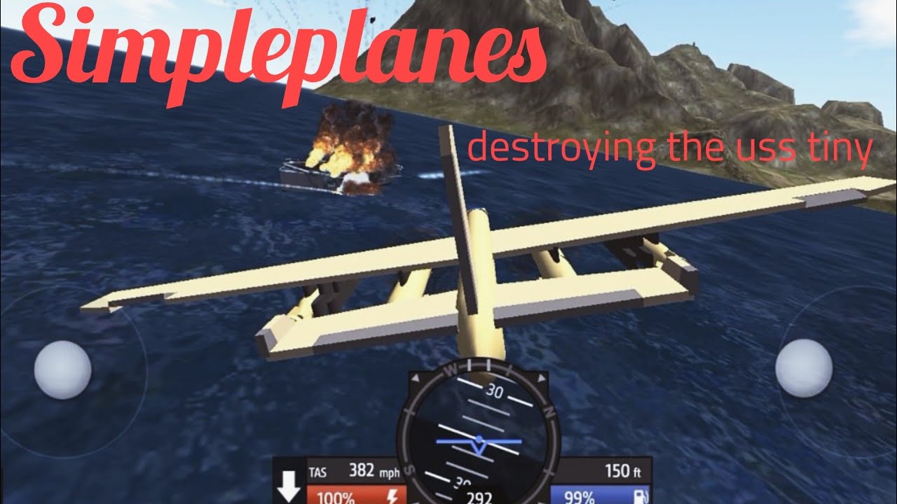 simpleplanes how to make a basic bomber aircraft