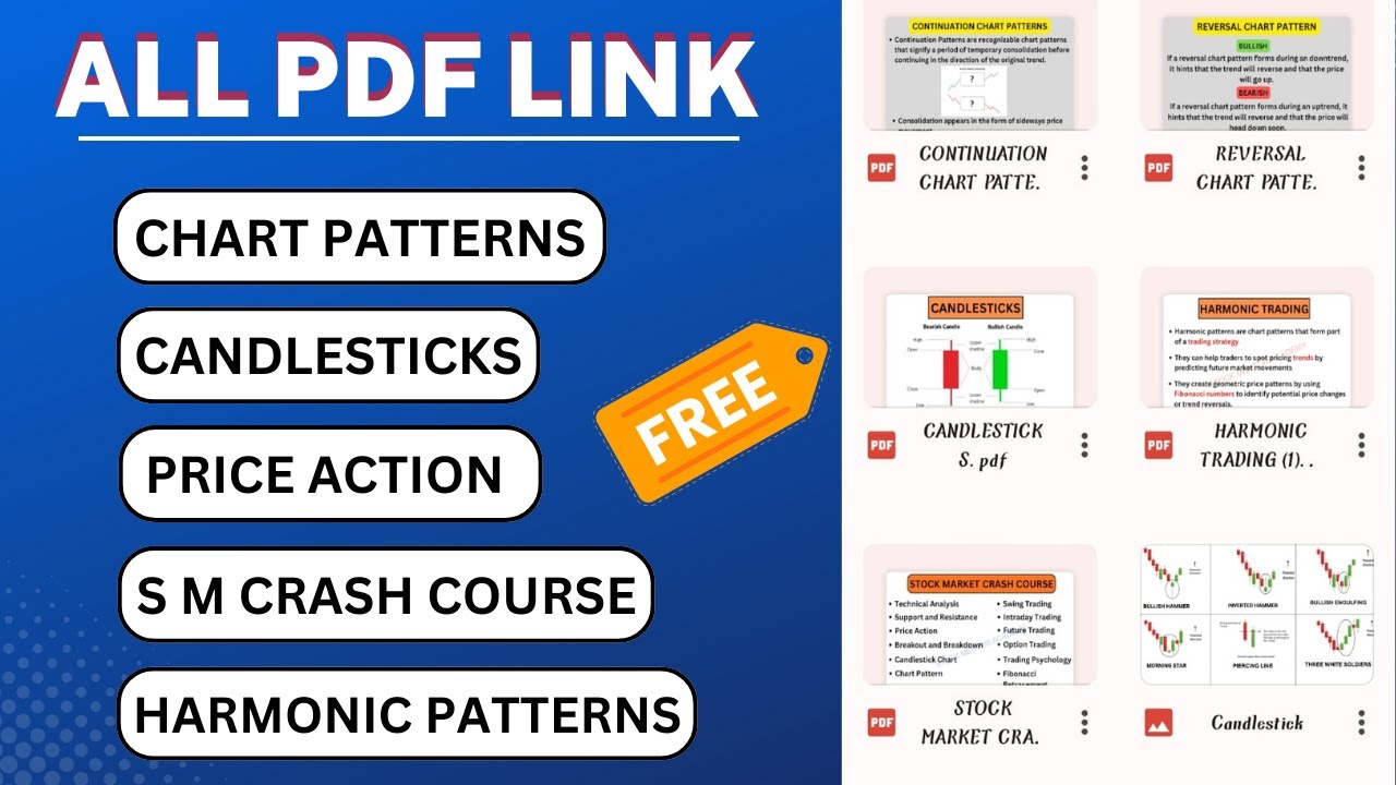Candlesticks, Chart Patterns, Price Action and Harmonic Patterns PDF | Download