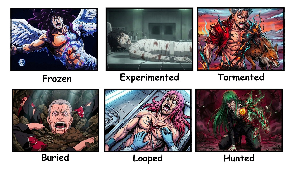 Worst Fate for Immortals in Anime