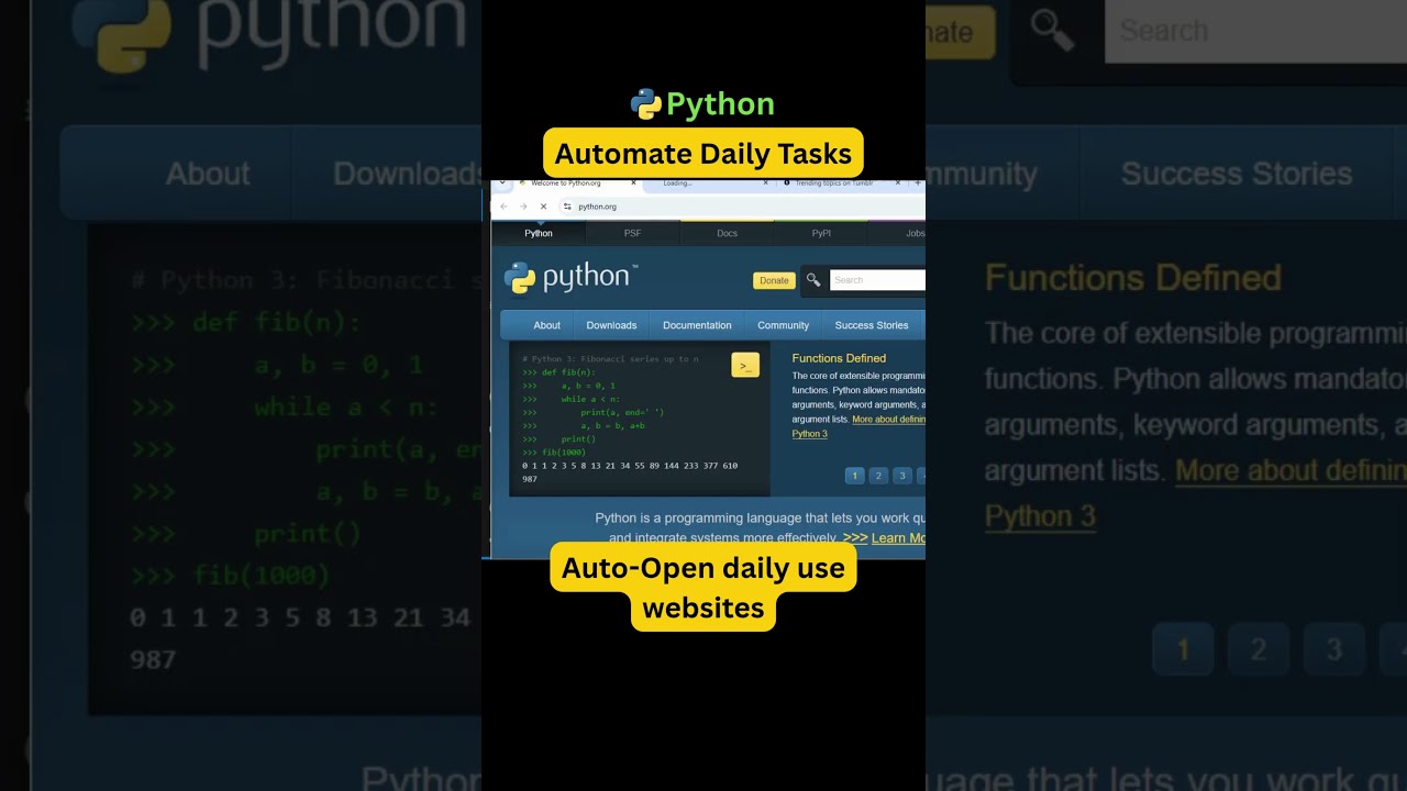 Automate Daily Tasks with Python & AI | Productivity Hack