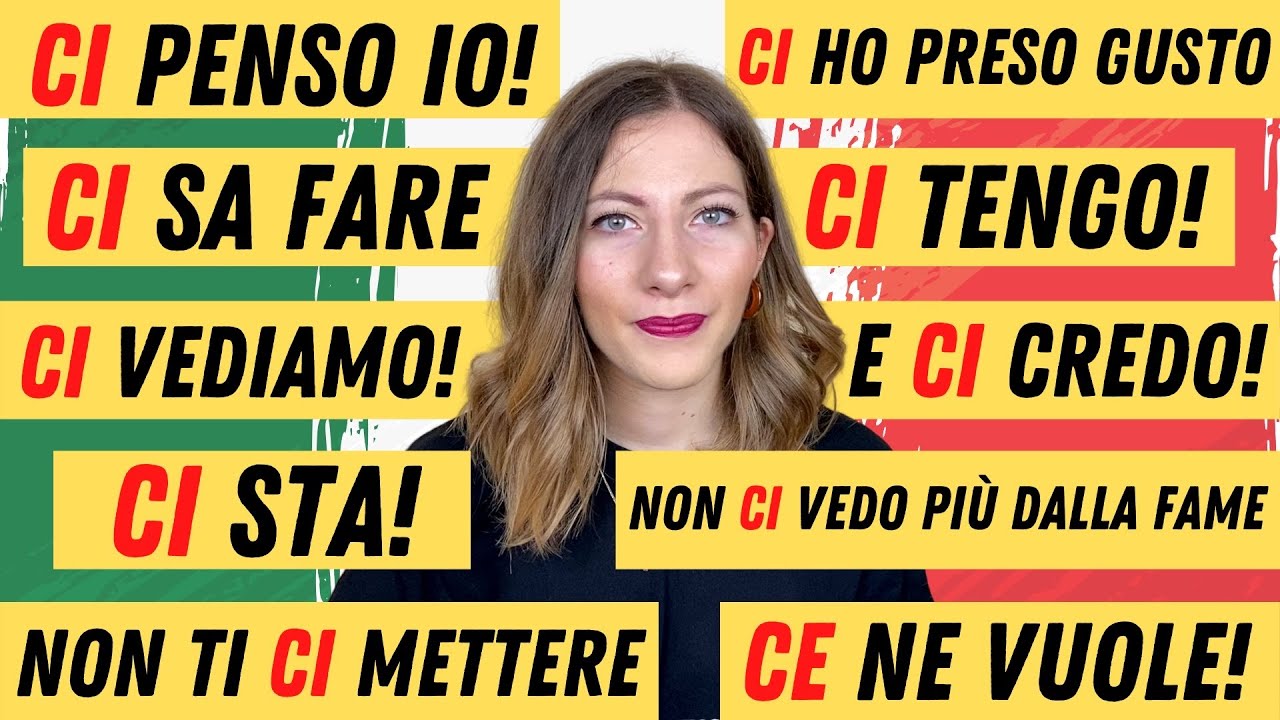 ALL Italian Expressions with CI that Italians Use Every Day – LearnAmo