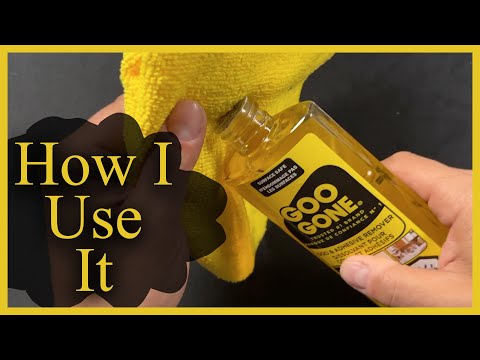 How To Get Rid Of Sticker Residue - GOO GONE Review and Demo