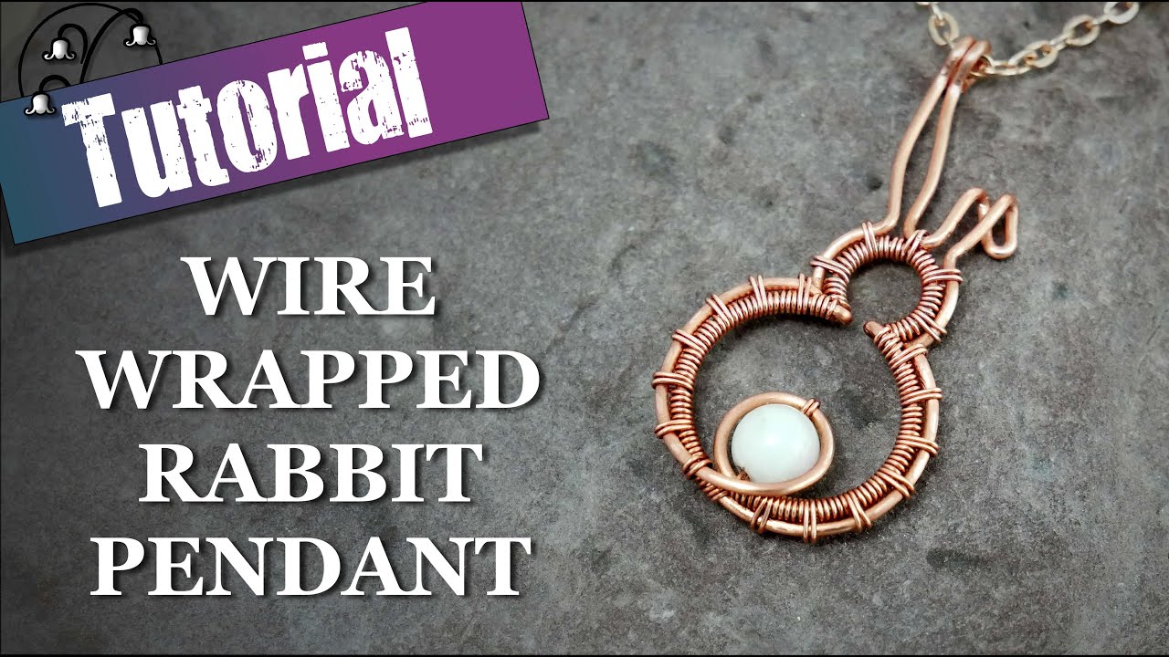 Wire Wrapped Rabbit Pendant