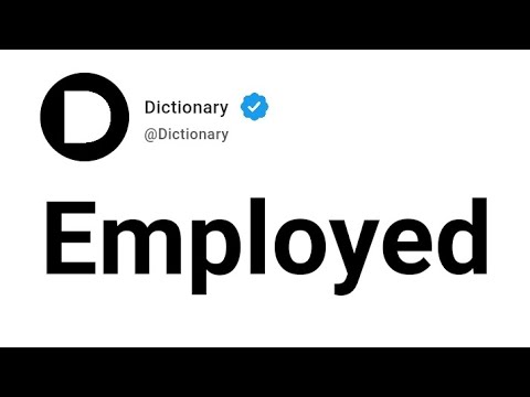 Employed Meaning In English