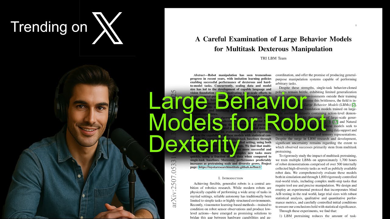 Large Behavior Models for Robot Dexterity
