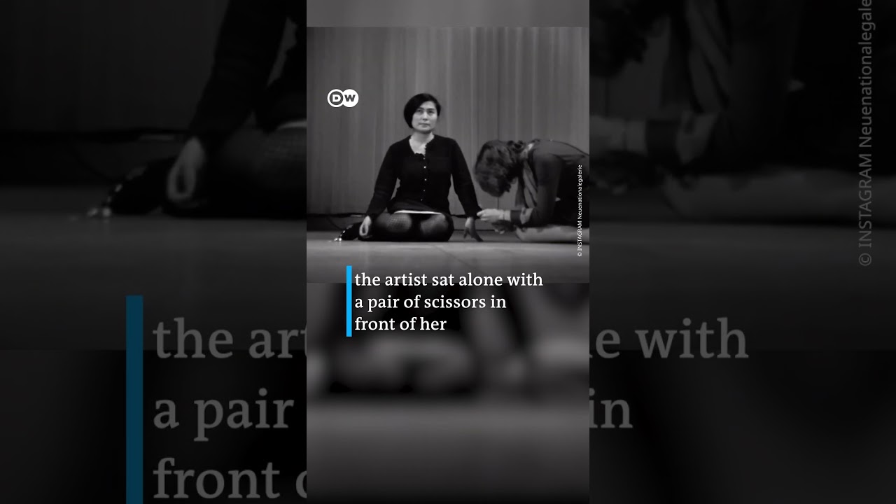Yoko Ono's 1964 performance art piece 