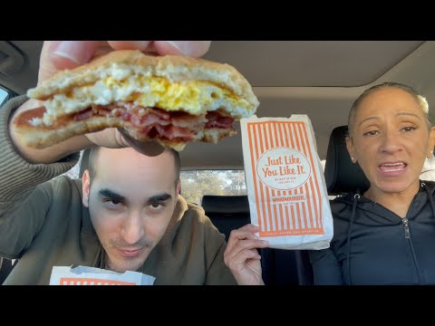 Whataburger Breakfast On A Bun Fast Food Review