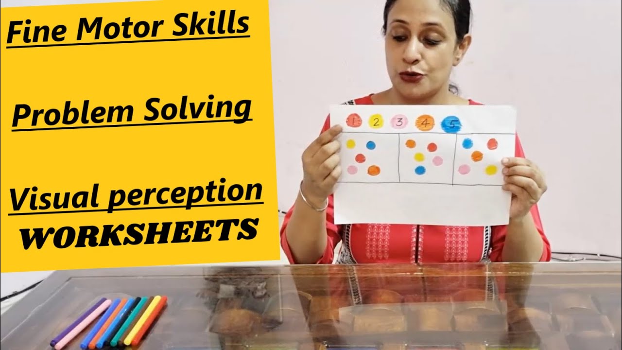 5 Visual Perception, Eye-Hand Coordination & Problem Solving Worksheets