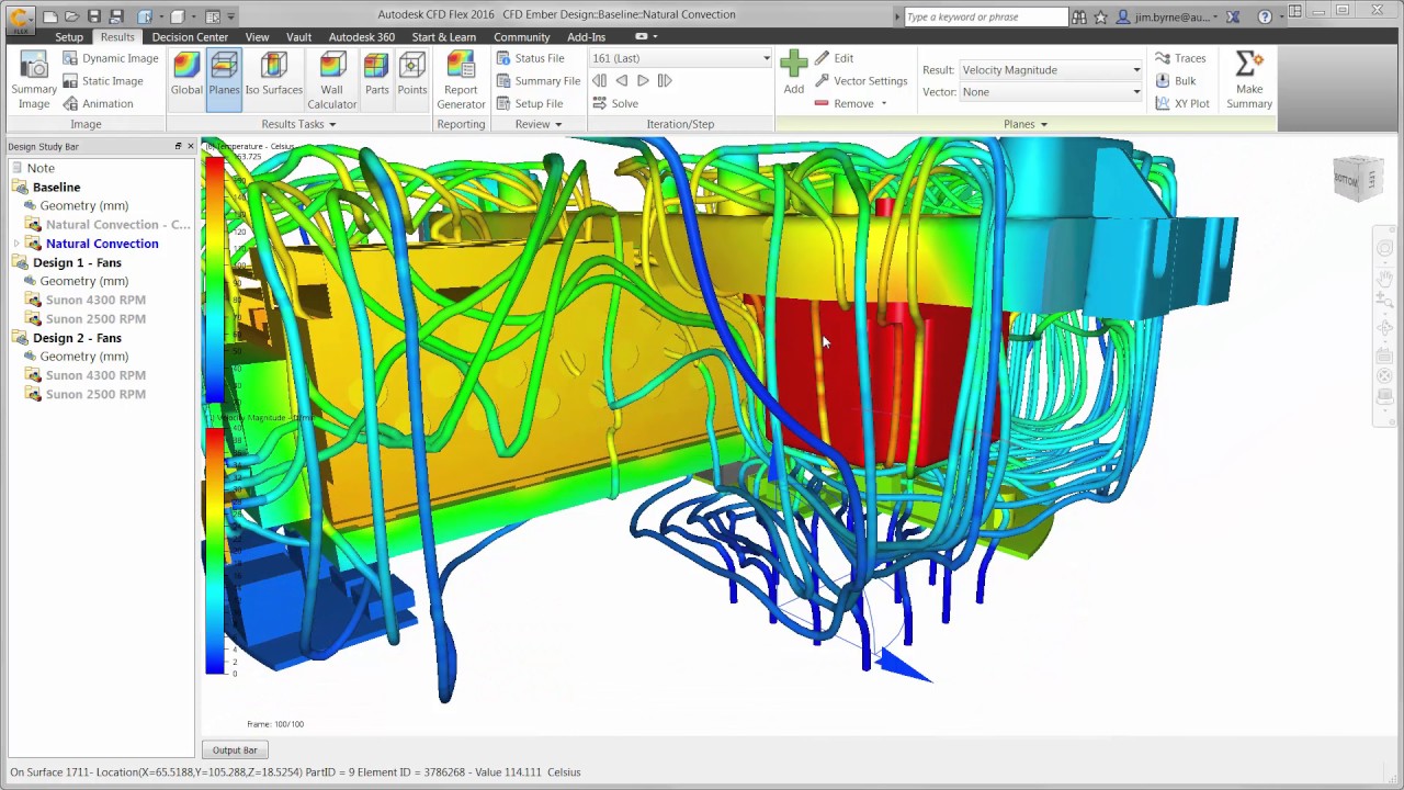 CFD analysis on the Ember printer