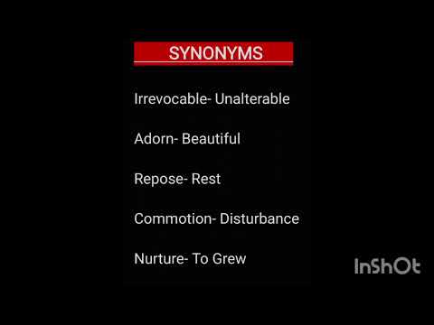 SYNONYMS-1