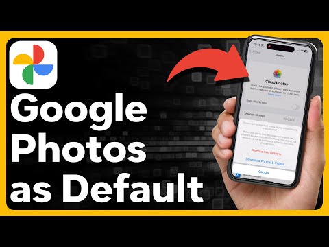 How To Make Google Photos Default On iPhone