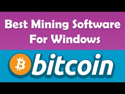 Best Free Windows Bitcoin Mining Software For Windows | 2018
