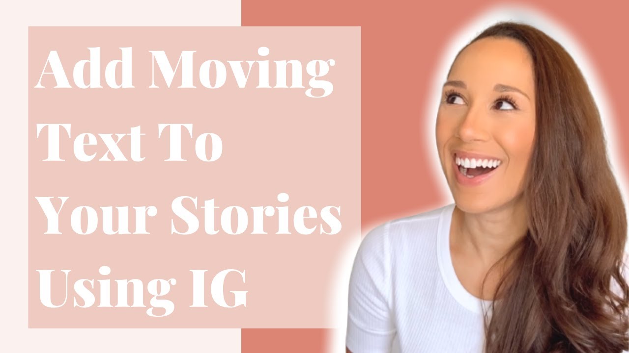 How to Add Moving Text to Your Stories Using Instagram (#shorts)