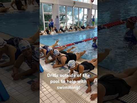 Try this on land to help with swimming!