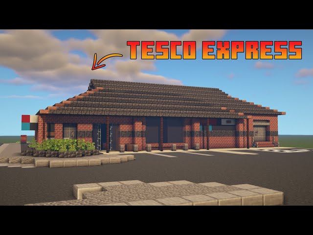 Tesco Express [SCHEMATIC + DOWNLOAD] Minecraft Map