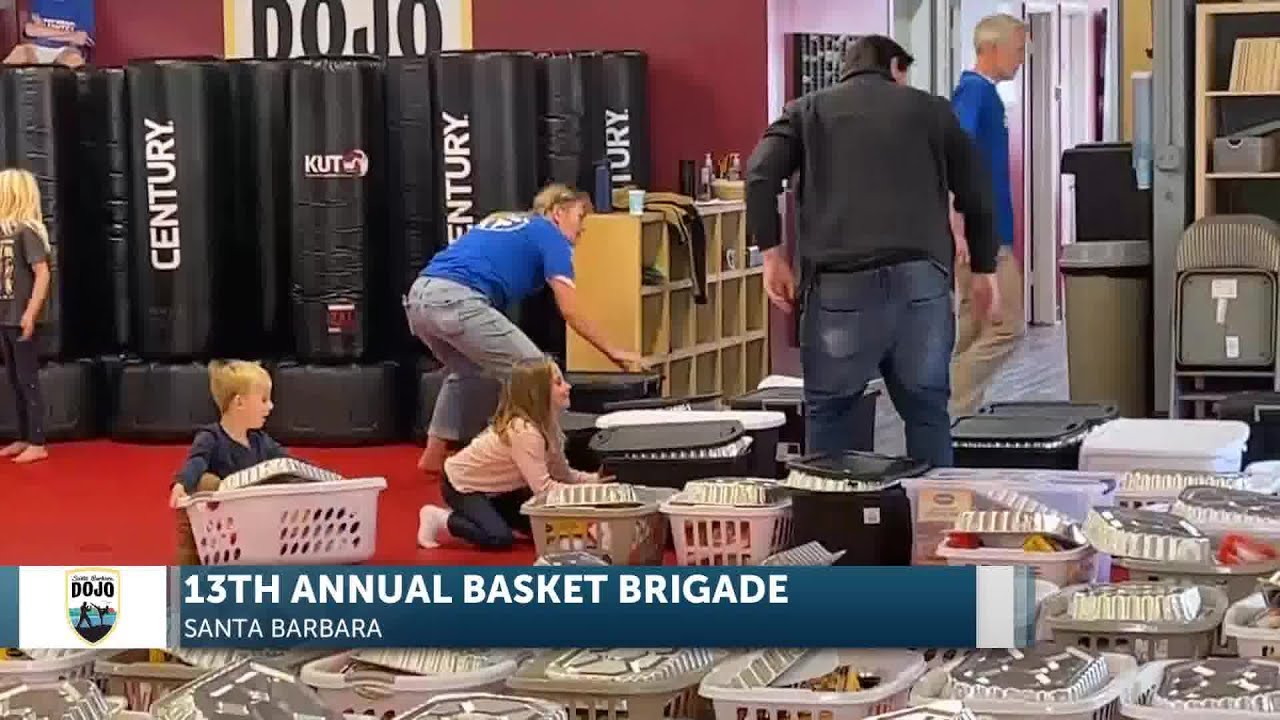 Santa Barbara Dojo brings martial arts lessons to life with Annual Basket Brigade to feed ...