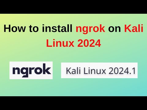 How to install ngrok on Kali Linux 2024 | ngrok installation Kali Linux 2024 | Updated in 2024