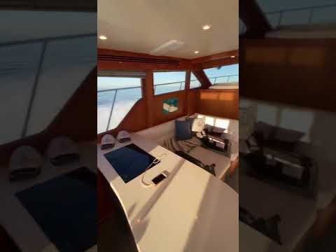 Cruising 25 knots inside a Mikelson 43’