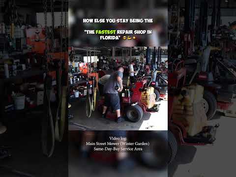 Fastest Mower Repair Shop In Florida