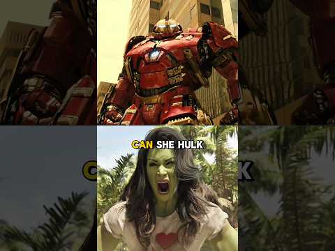 Can She-Hulk Defeat The Hulkbuster Armor? #shehulk #hulkbuster #marvel