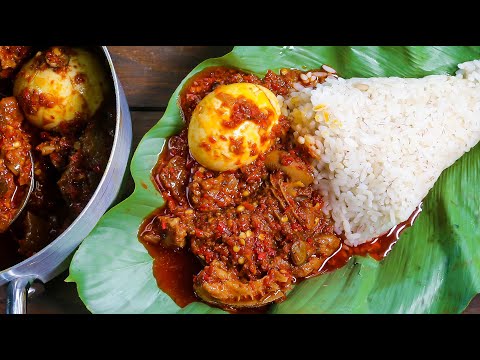 How To Make OFADA STEW - The PERFECT RED Ofada Sauce Recipe