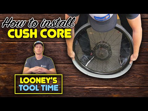 Tips for installing Cush Core tire inserts