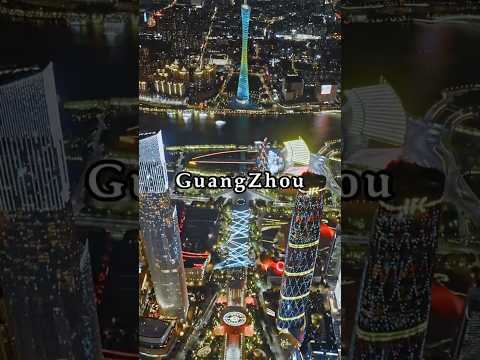 Skyscrapers and Modern Marvels: Guangzhou’s Futuristic Cityscape #chinatravel #travel #nature