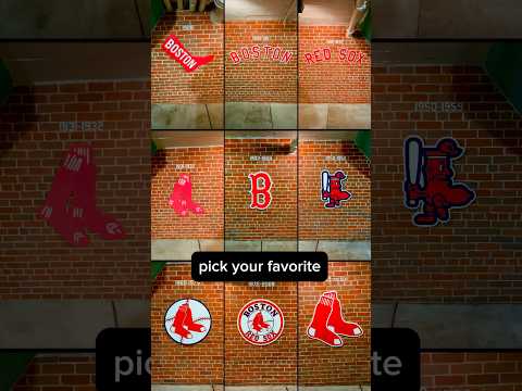 Which is your favorite version of the Red Sox logo?