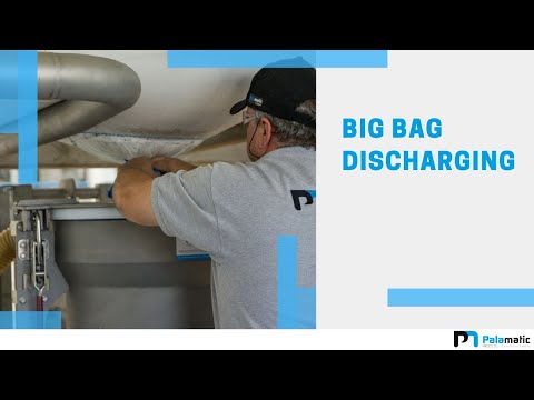 Big bag discharging - Telescopic tube - EasyFlow® EF1 | Palamatic Process
