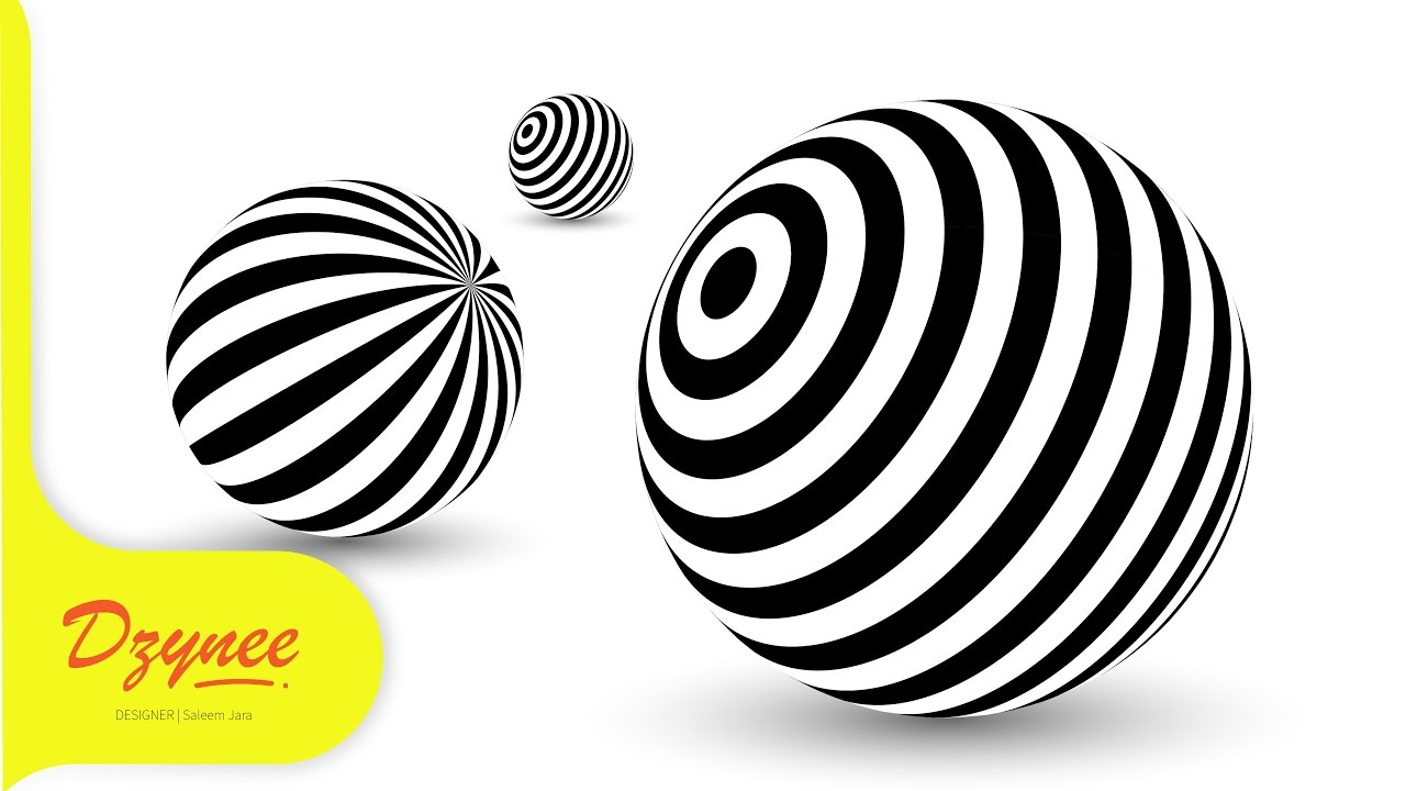 Illustrator Tutorials | Illusion balls