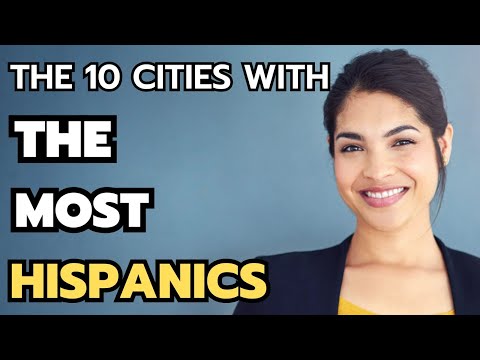The 10 us cities with the most Hispanics and Latinos