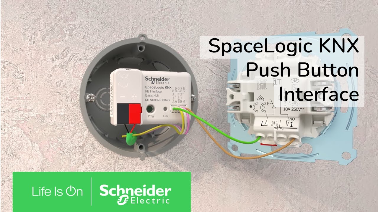 Discover and Use KNX Push Button Interface | Schneider Electric