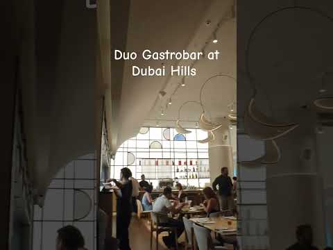 Duo Gastrobar at Dubai Hills - A fancy pantsy restaurant with fantastic cocktails