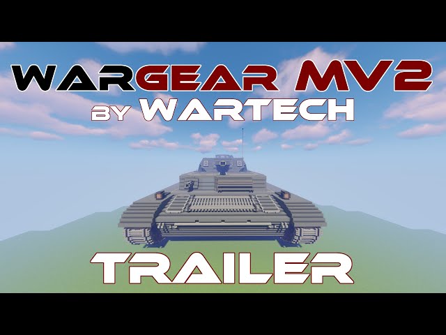 WarGear MV2 [Giant Tank - Panzer IV Ausf. D] ENG+DEU Minecraft Map