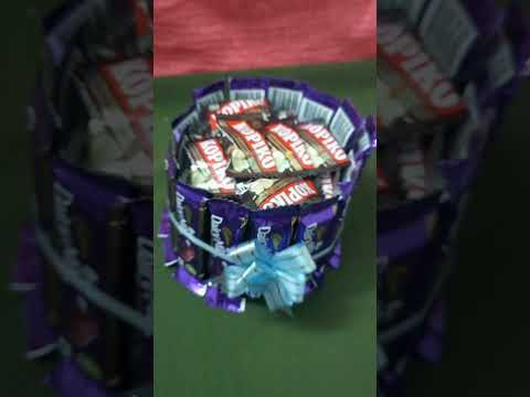 chocolate tower....๐ #love #diy #art #chocolate #wedding #gift #mothersday #craft #music #artwork