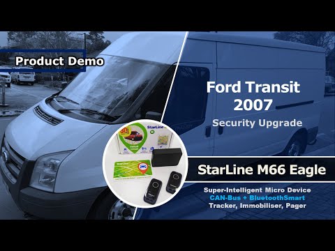 [#StarLineUK] FordTransit 2007 Security Upgrade | StarLine M66 Super-Intelligent Micro Device