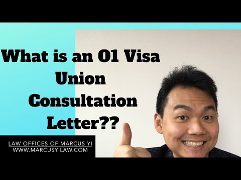 What is an O1 visa Consultation Letter?