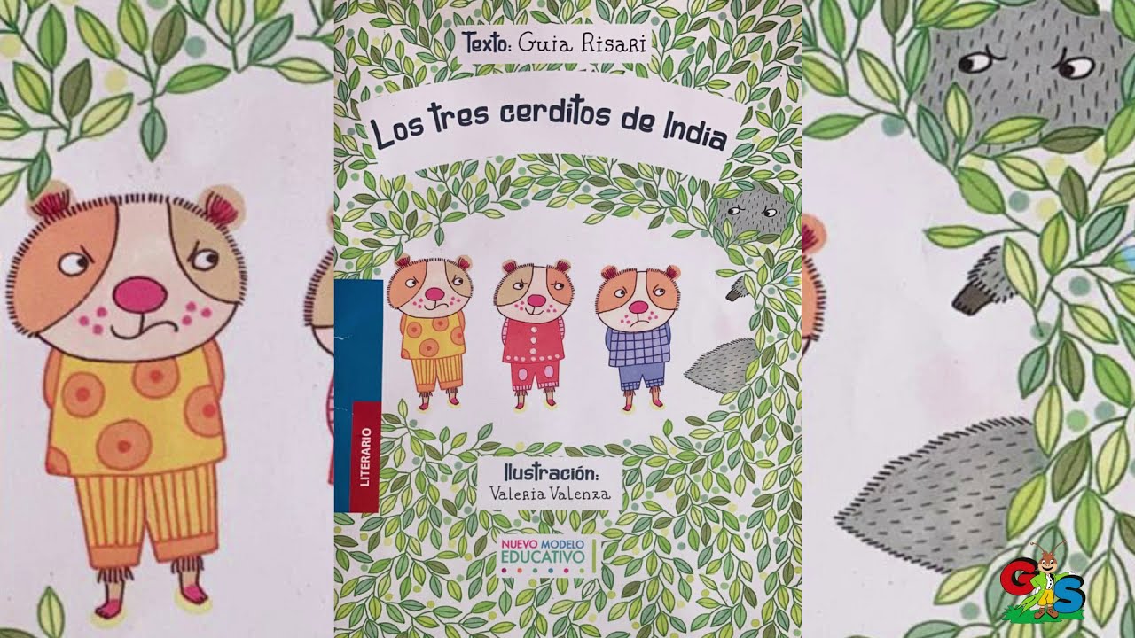Los tres cerditos de india