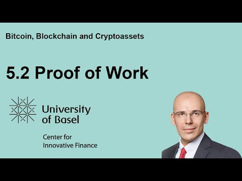 Proof of Work - Bitcoin, Blockchain and Cryptoassets